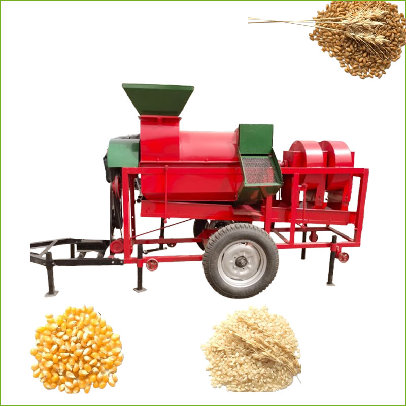 Affordable Multi-Purpose Threshing Machine Boost Rice & Wheat Harvest ...